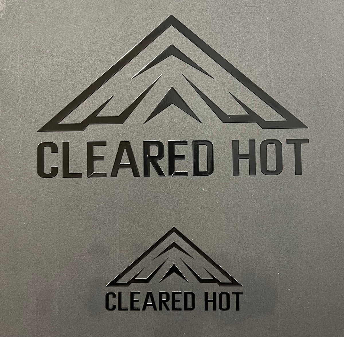 Blackout Vinyl Stickers – Cleared Hot